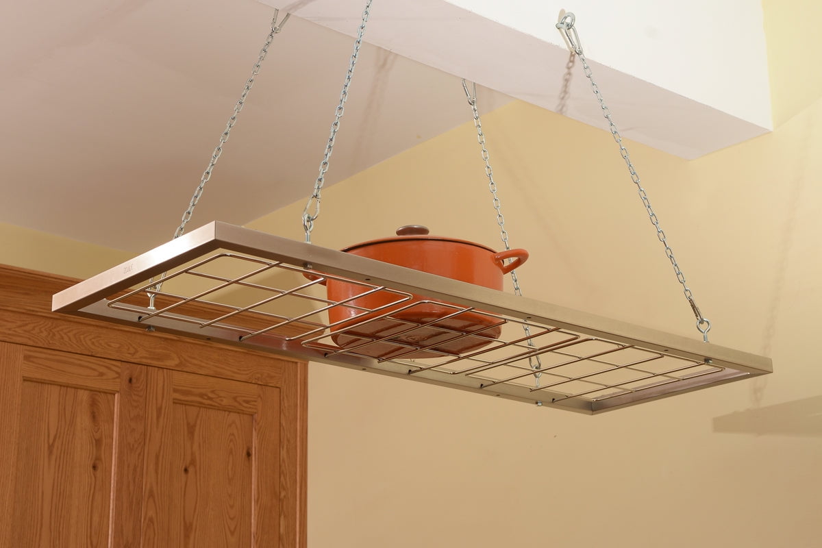 Zojila Putumayo Ceiling Mount Pot Hanger and Shelf - Walmart.com