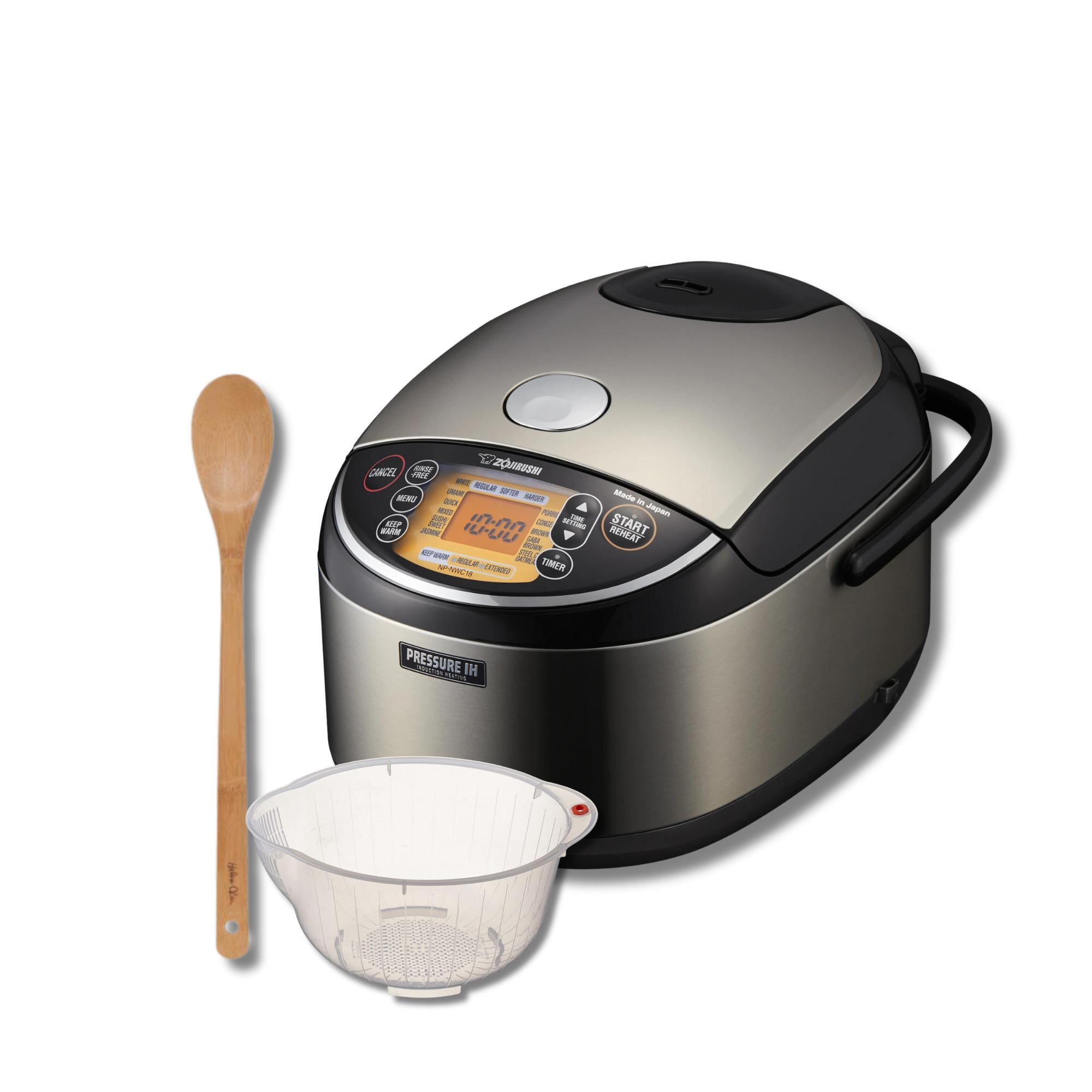 Zojirushi 10-Cup Pressure Induction Heating Rice Cooker and Warmer ...