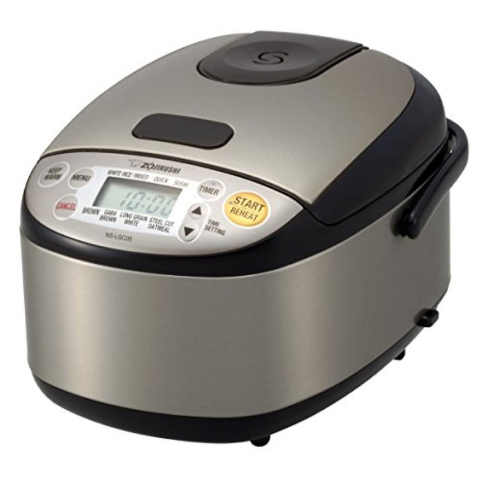 Zojirushi NS-LGC05XB Micom Rice Cooker & Warmer, 3-Cups (uncooked ...