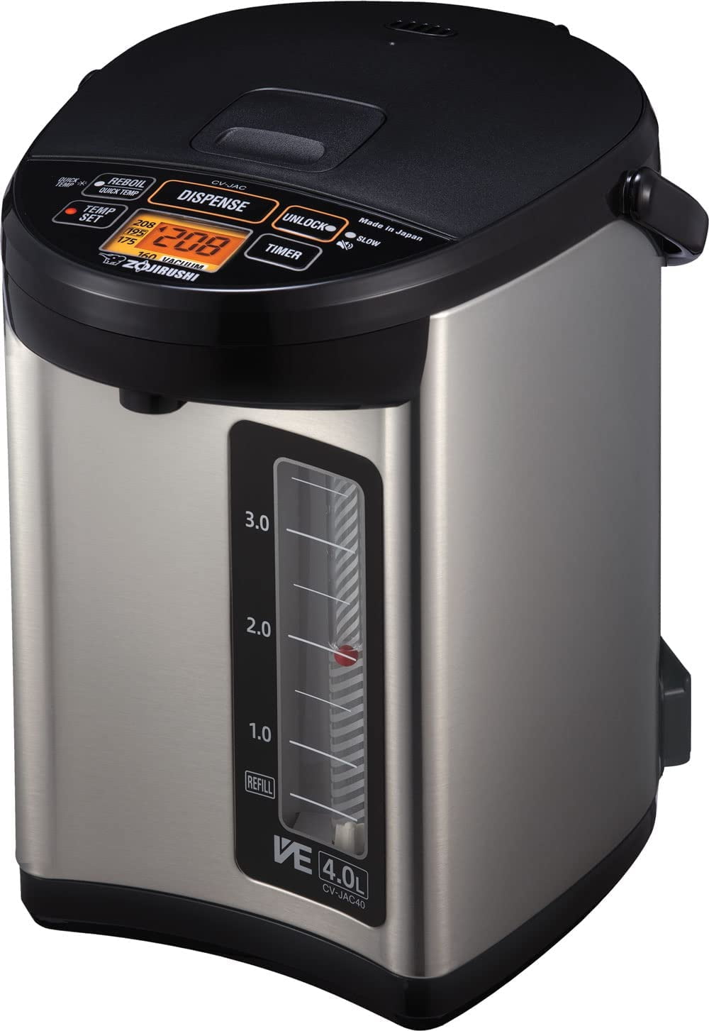 Zojirushi Water Boiler and Warmer 4.0-Liter (Stainless Black) - Walmart.com