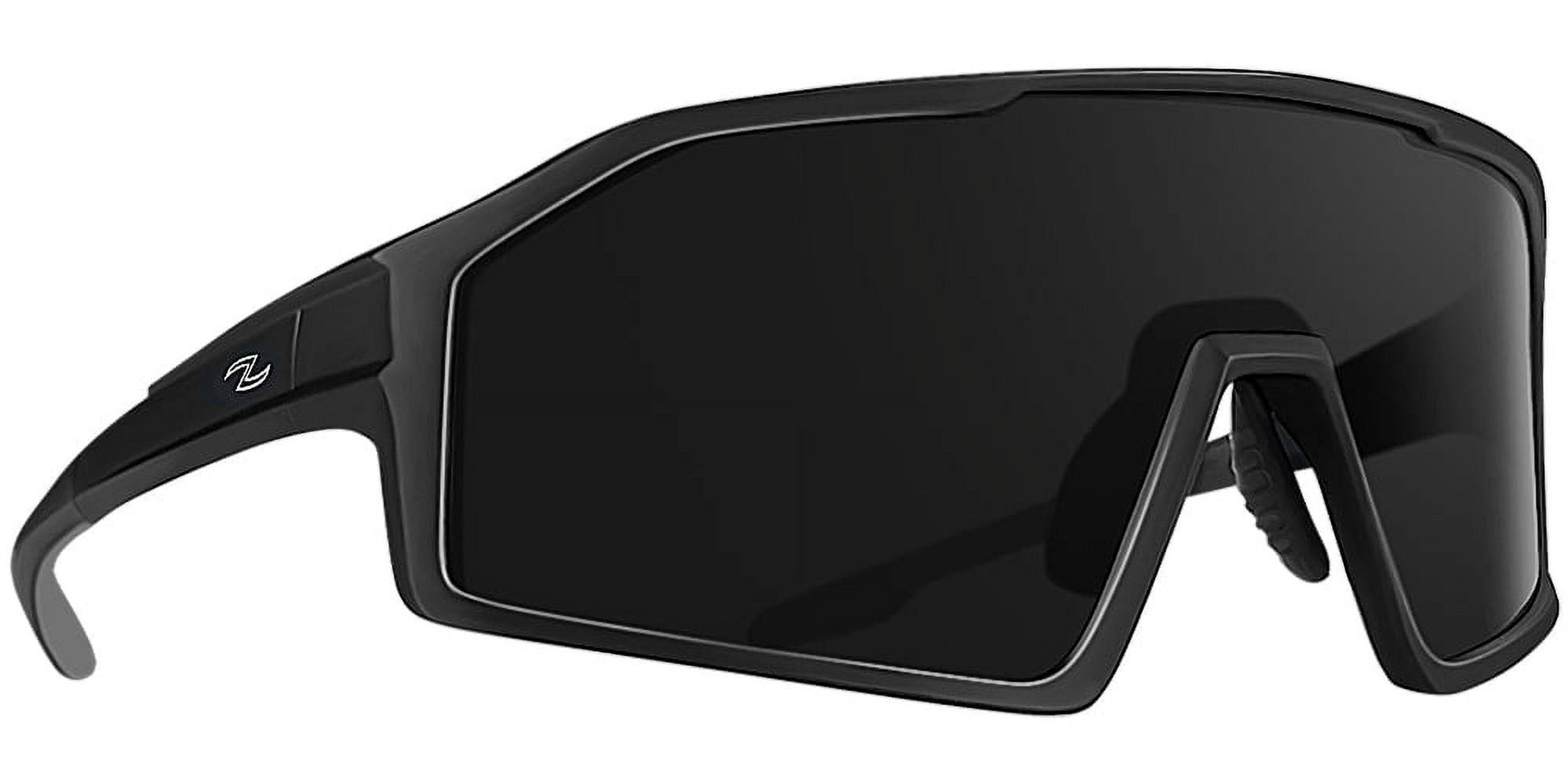 Zol Power Sport Shield Polarized Sunglasses with Removable Optical ...