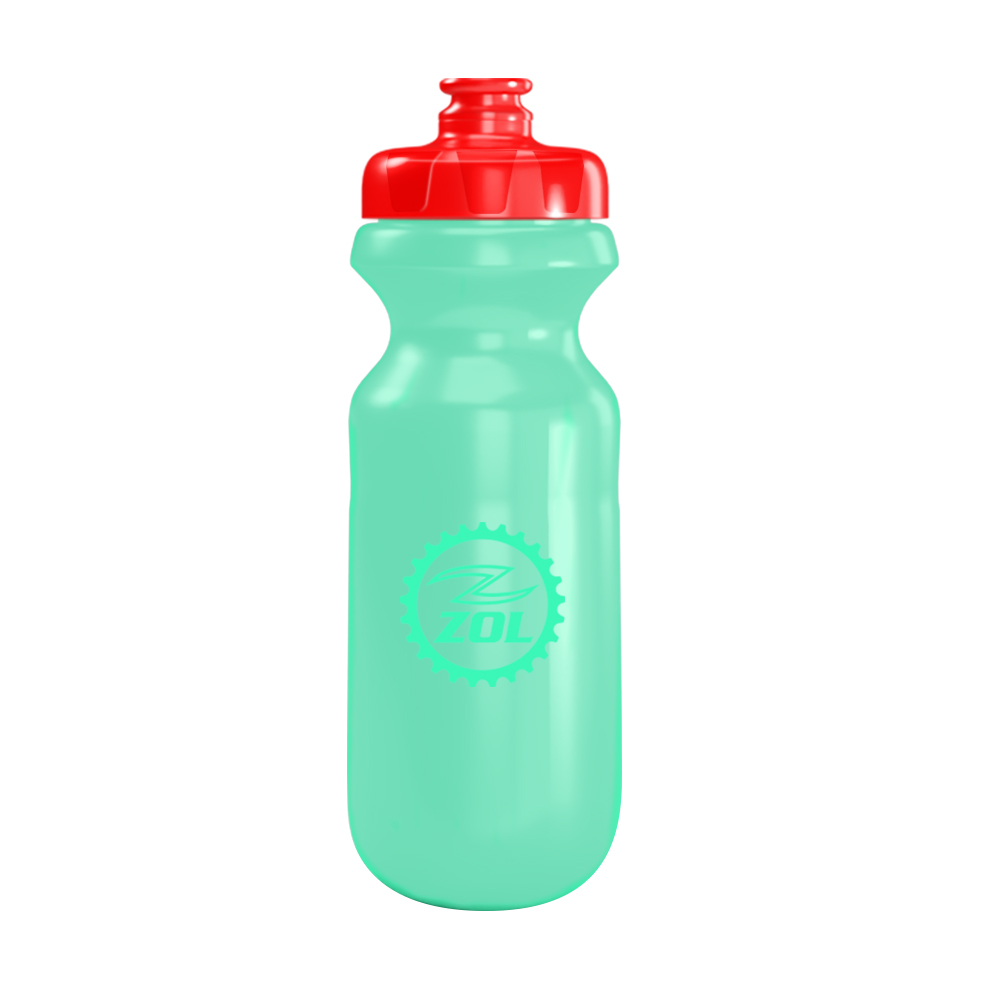 Zol Sport Mix & Match Bike Bicycle Water Bottles (Green/Red) - Walmart.com