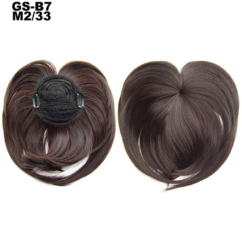 Zolin Synthetic Hairpiece Hair Bangs Extension Clip In Hair Ins Hair ...