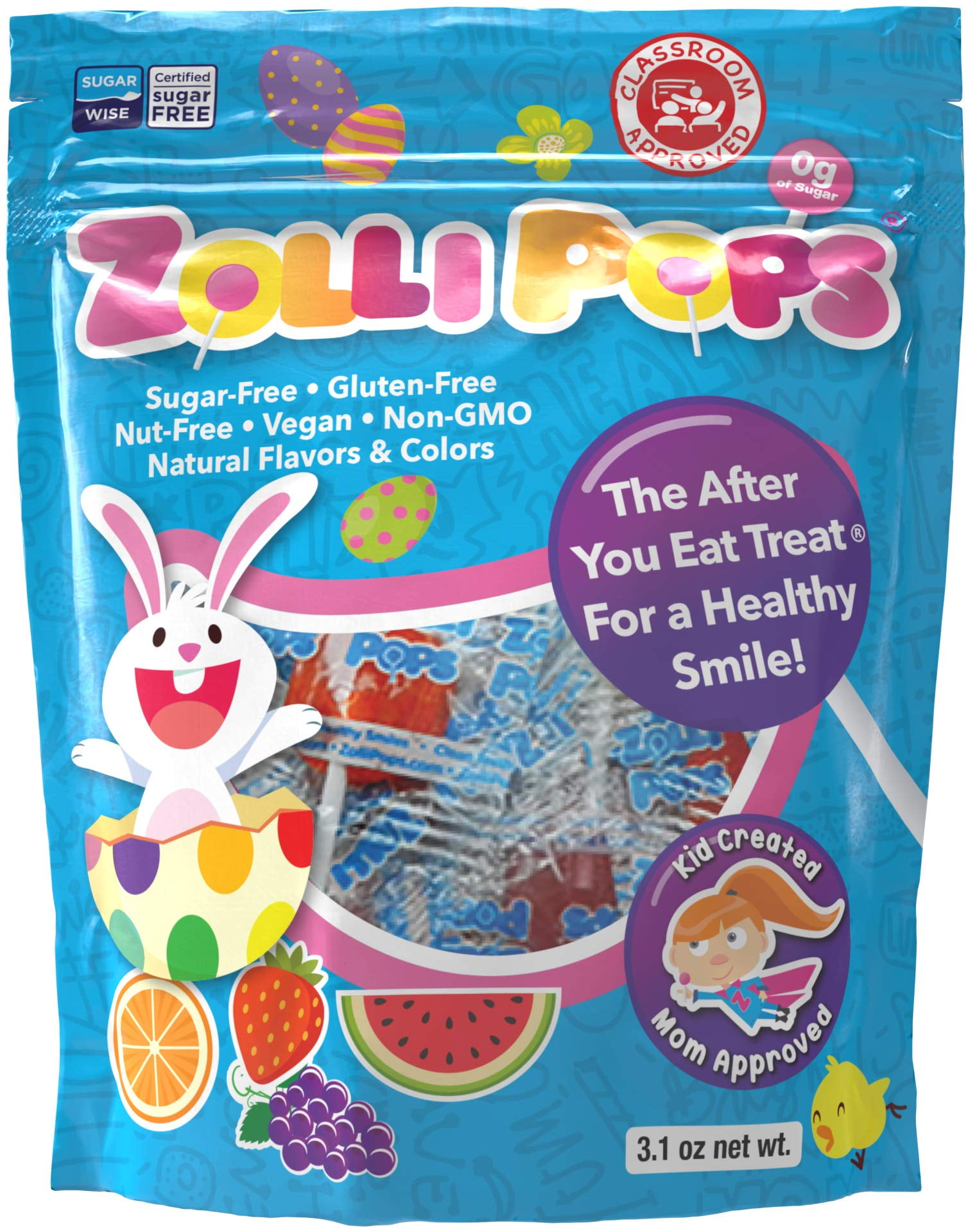 Zollipops - Easter Variety ESF27 Pack - Clean Teeth Lollipops | Anti ...