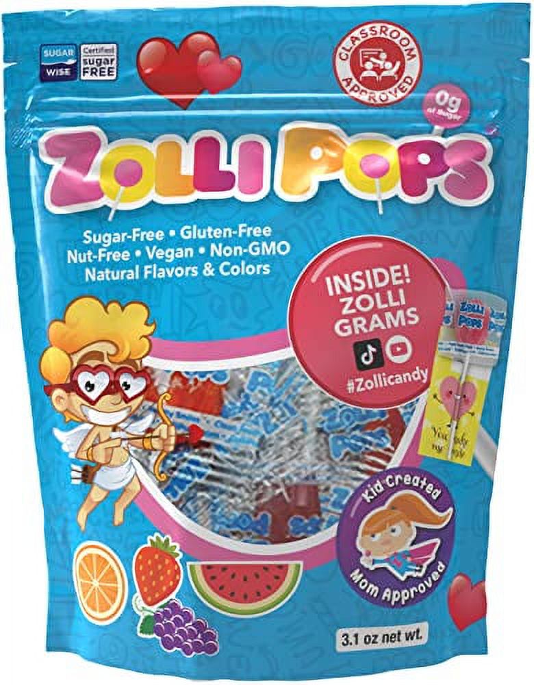 Zollipops - Valentine's Day Variety Pack - Clean Teeth Lollipops | Anti ...