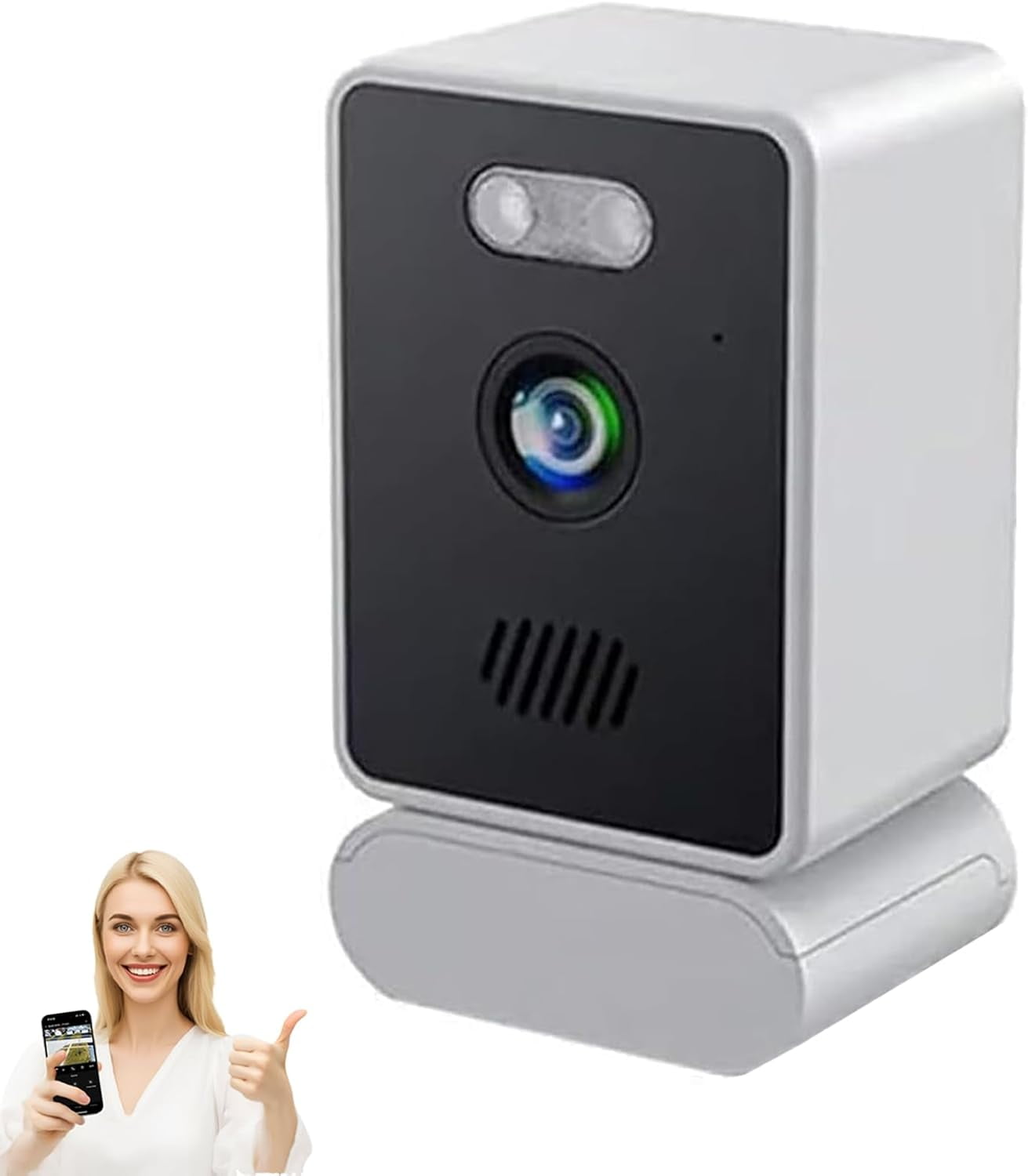 Zoloko 3MP 2K Window Camera, 24/7 Recording,Home Security Camera ...