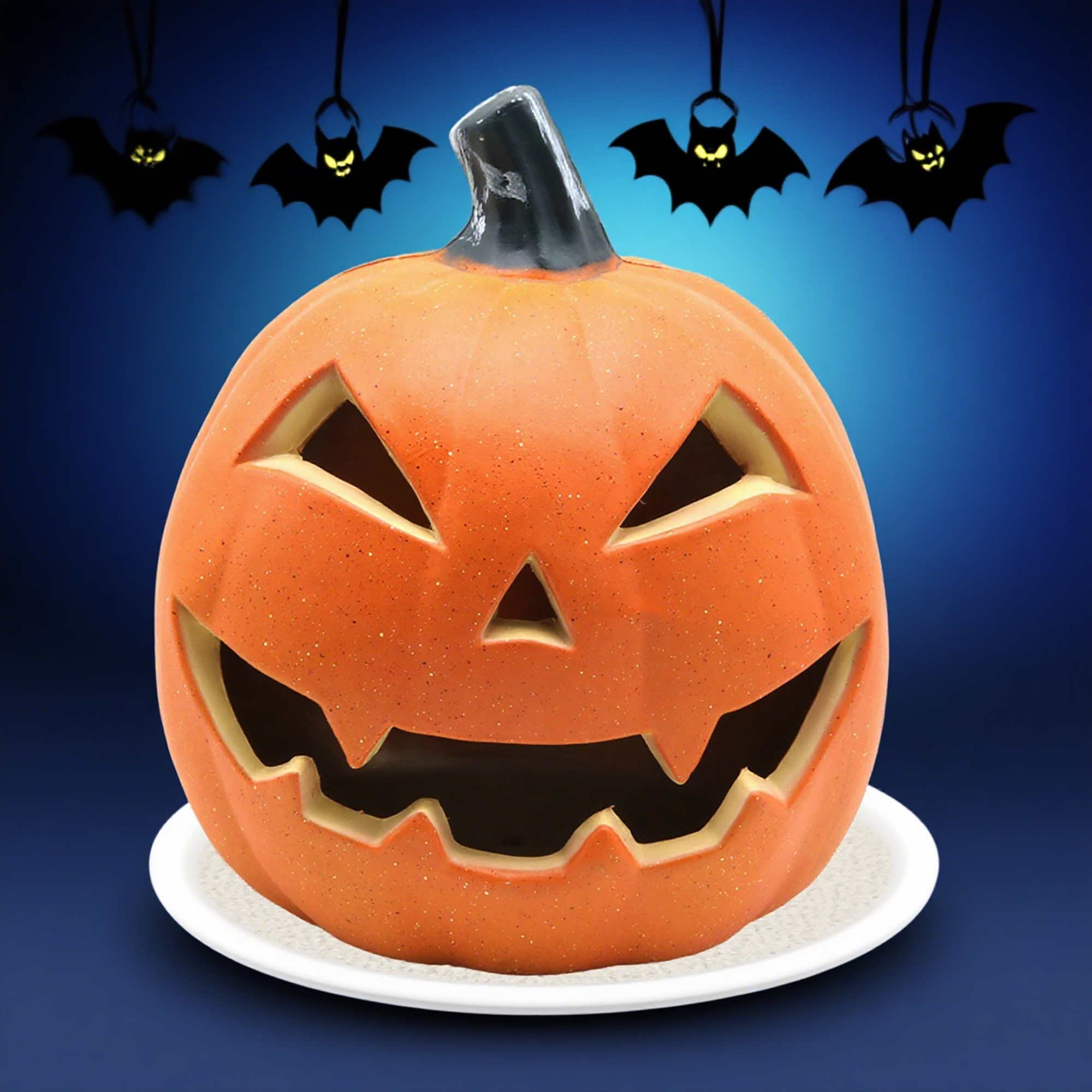 Zoloko Halloween Pumpkin Light Battery Operated Lighted Up Pumpkin ...