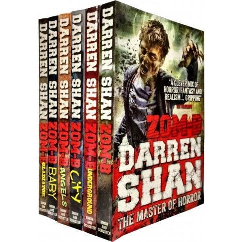 Zom B Zombies Walking Dead Resident Evil New Series 6 Books Set ...