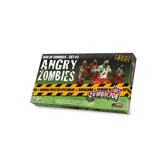 Zombicide Angry Zombies Box of Zombies, Set 3 - Walmart.com