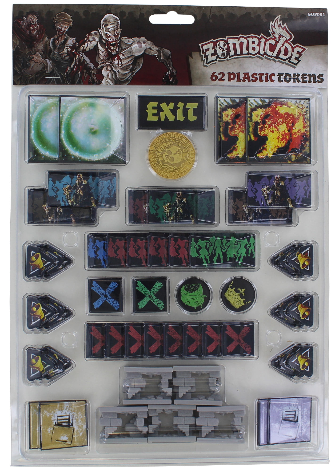 Zombicide: Black Plague: Plastic Token Set - Walmart.com