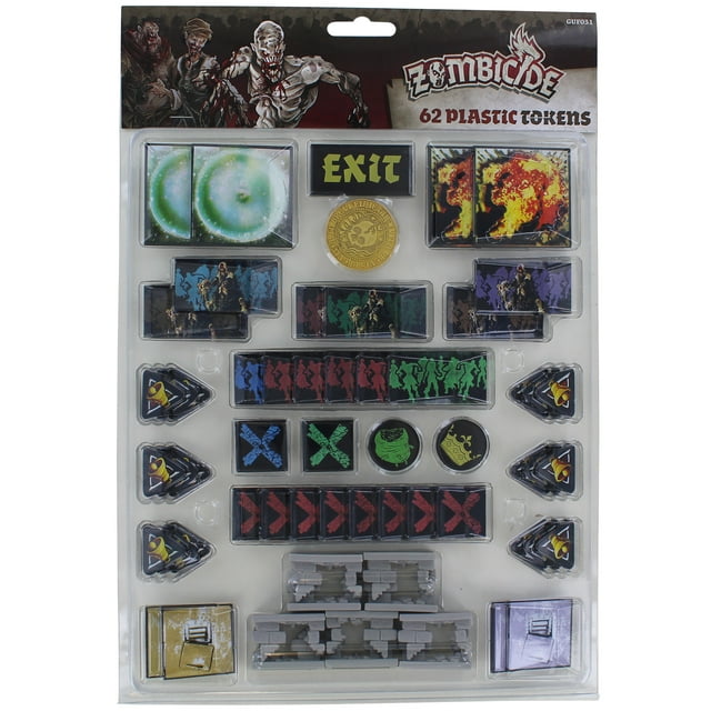 Zombicide: Black Plague: Plastic Token Set - Walmart.com