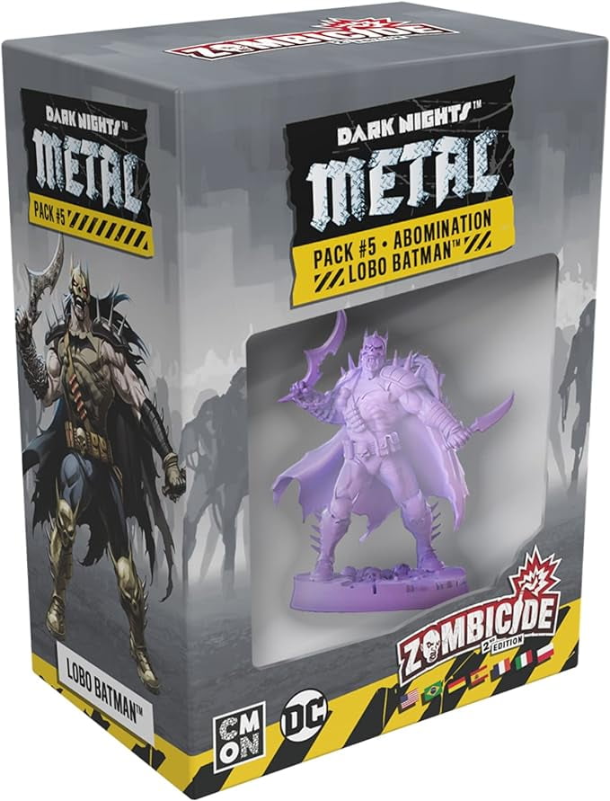 Zombicide Dark Night Metal Pack #5 - Battle The Batman Who Frags and ...