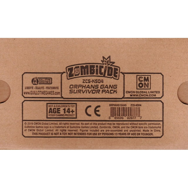 Zombicide: Invader – Orphans Gang Survivor Pack - Walmart.com