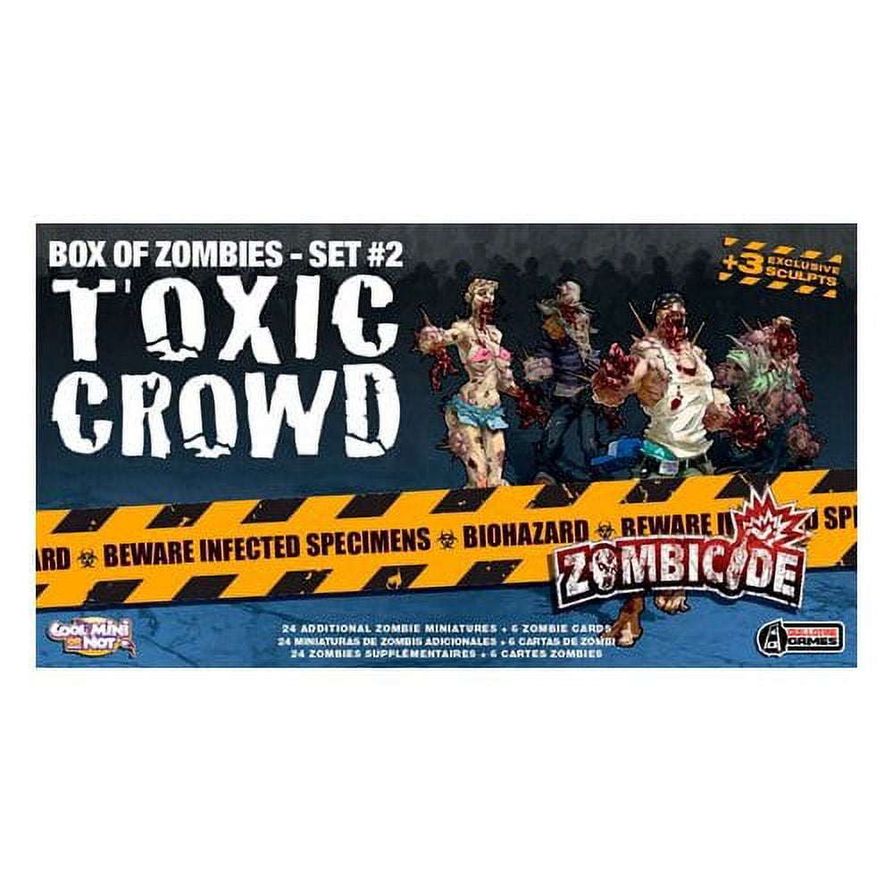 Zombicide: Toxic Crowd - Box of Zombies - Walmart.com
