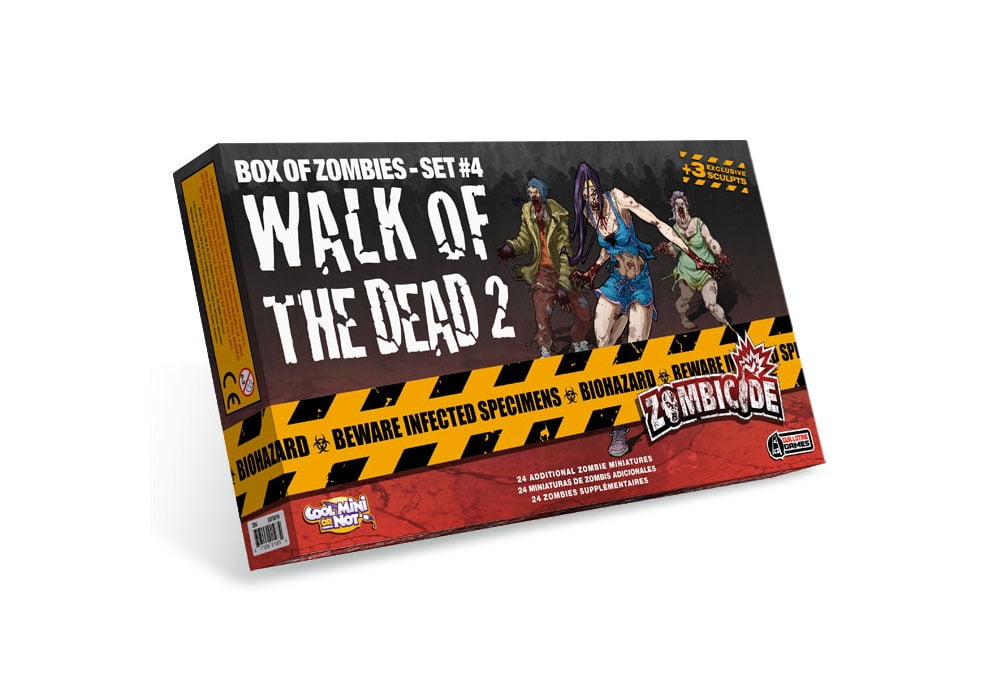Zombicide Walk of the Dead 2 Box of Zombies, Set 4 - Walmart.com