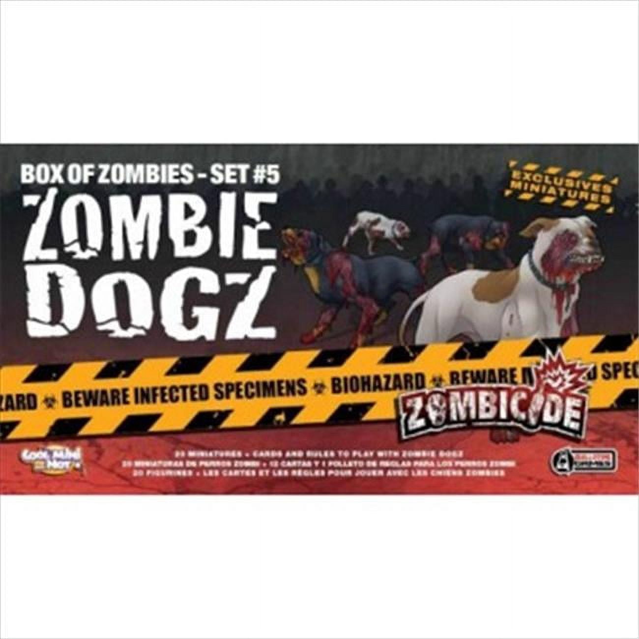 Zombicide Box of Zombies Set #5 Zombie Dogz - Walmart.com
