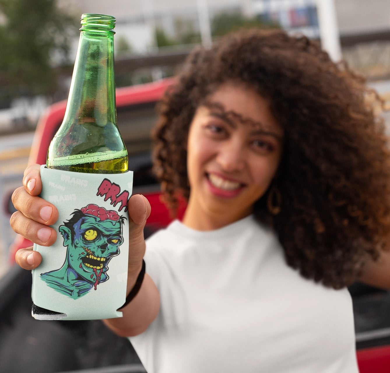 Zombie Brains Halloween Drink Sleeves, 6 Count - Walmart.com