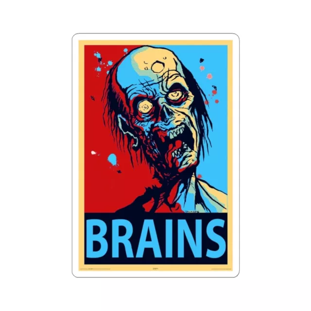 Zombie Brains Vinyl Stickers Laptop Decals Horror Decor Phone Decal ...