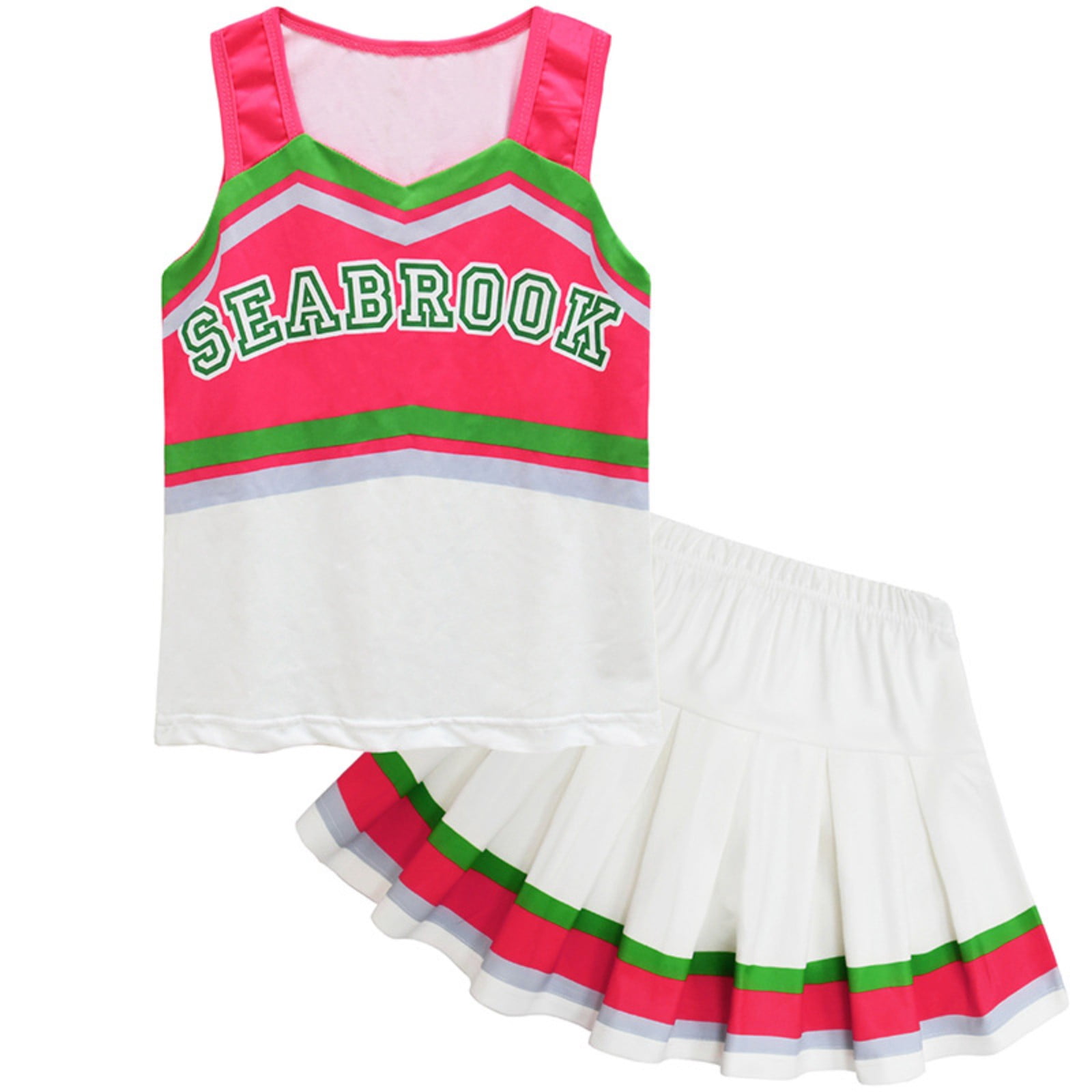 Zombie Cheer Skater Dress - Halloween Party Girls Cheerleader Costume ...