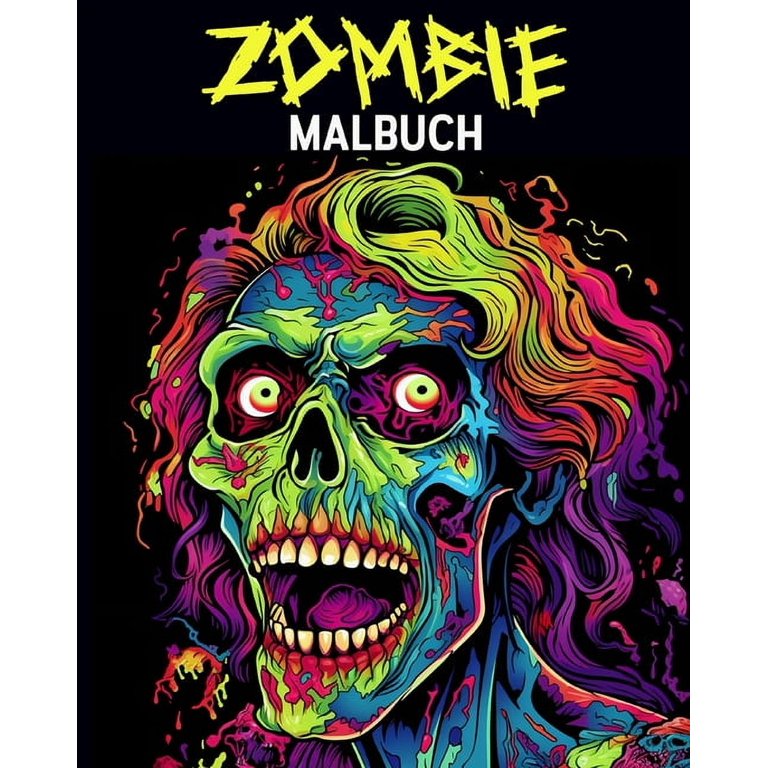 coloring pages zombie