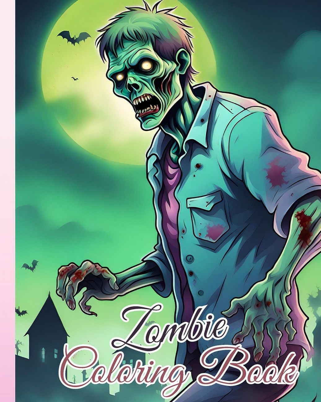 Zombie Coloring Book: A Super Coloring Book for Children, Easy and ...