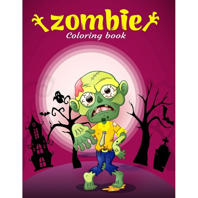 zombie coloring book pages