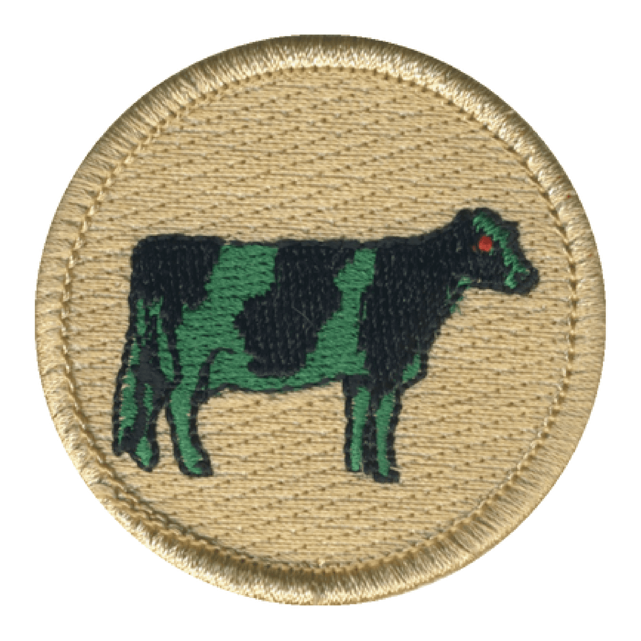 Zombie Cow Patrol Patch (Sew-on) - ClassB - Walmart.com