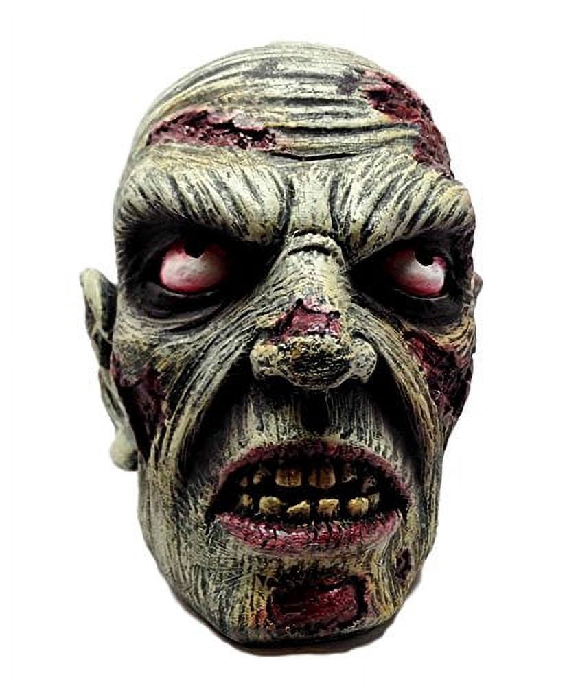 Zombie Decaying Flesh Statue Skull Halloween Decor Figurine - Walmart.com