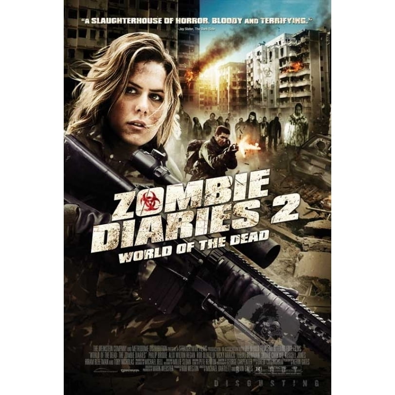 Zombie Diaries 2 Movie Poster (11 x 17) - Walmart.com