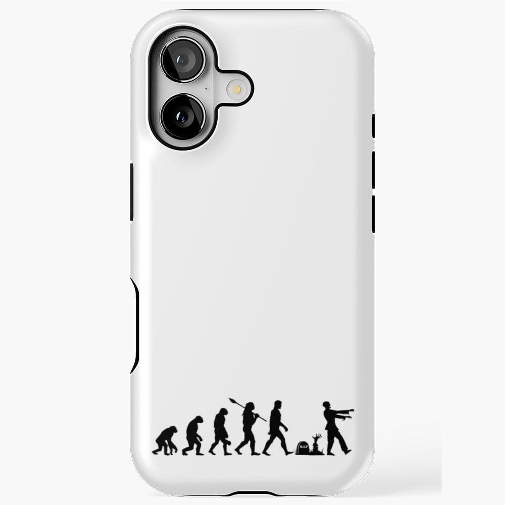 Zombie Evolution Creepy Undead Transformation Art iPhone Case 17 ...