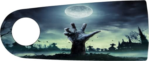 Zombie Hand Cemetery Revived Air Cleaner Cover Insert by Kustom Cycle ...