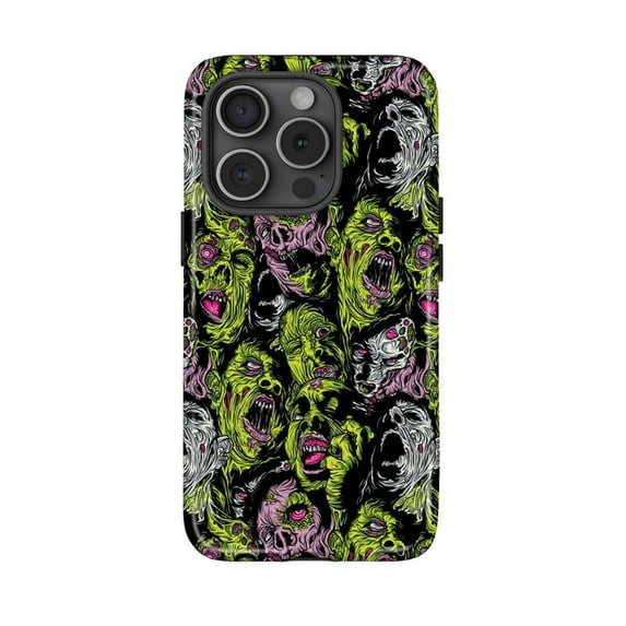 Zombie Horror Creepy Green Bone Art Phone Case, Grunge Design, iPhone ...