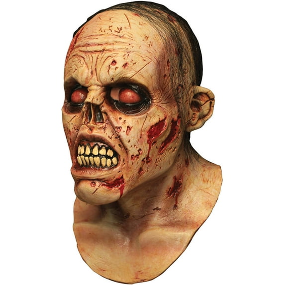 Zombie Lurker Latex Mask Adult Halloween Accessory - Walmart.com