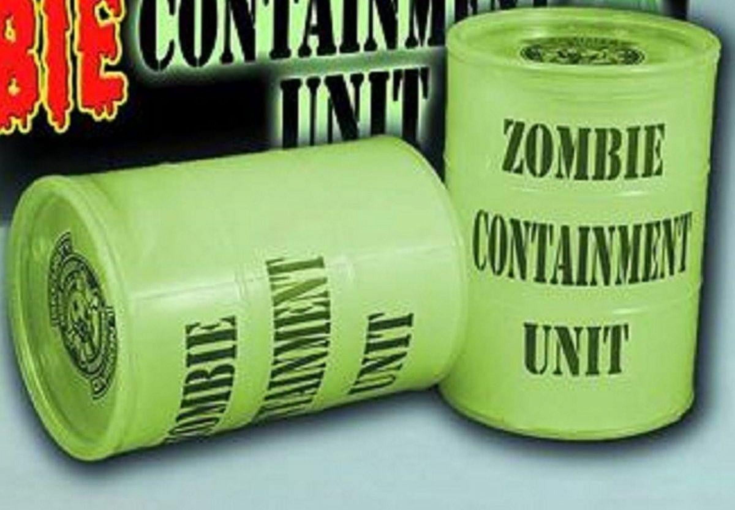 Zombie Mini Figure in Glow Slime and Goo Drum - Walmart.com