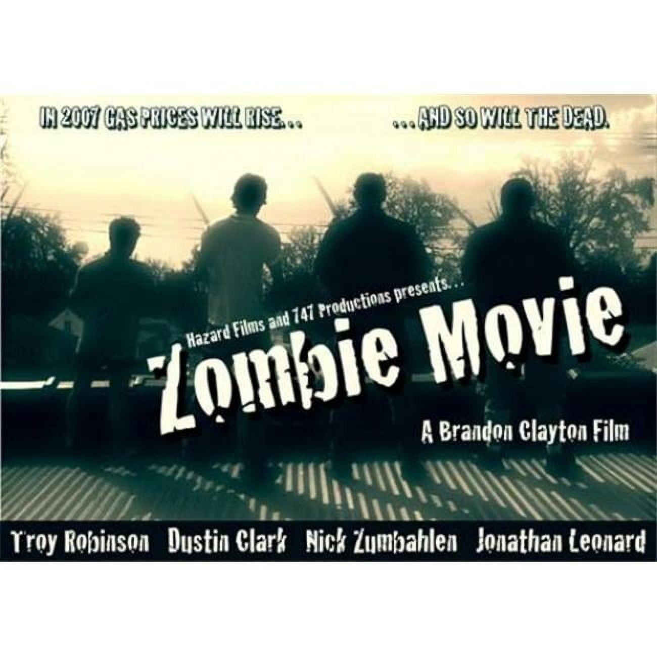 Zombie Movie Poster - 27 x 40 in. - Walmart.com