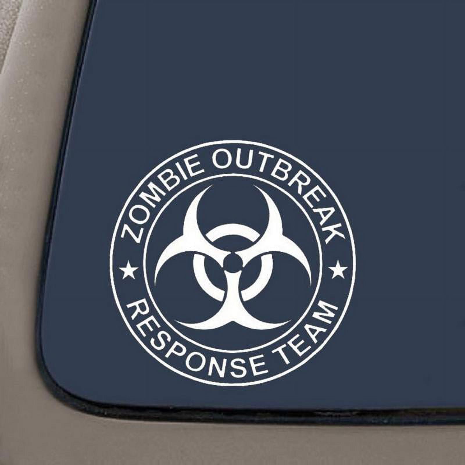 Zombie Outbreak Response Team Decal Sticker | 5-Inches By 5-Inches ...