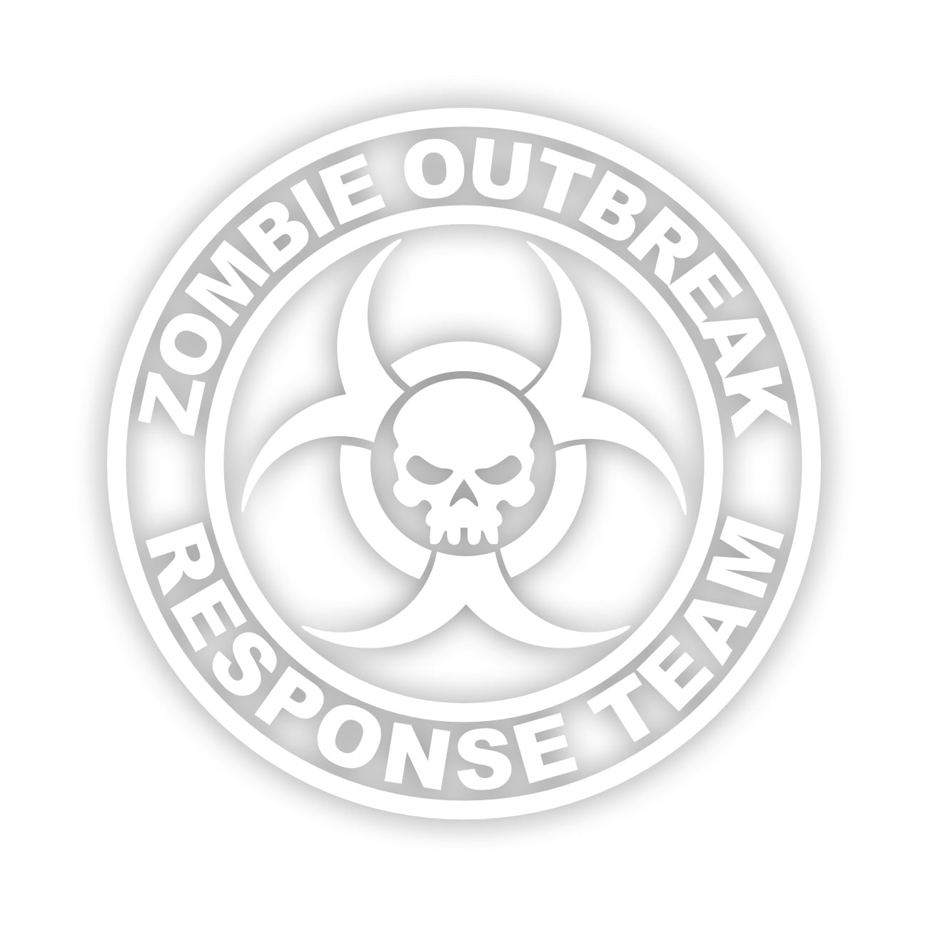 Zombie Outbreak Response Team Sticker Decal Die Cut - Self Adhesive ...