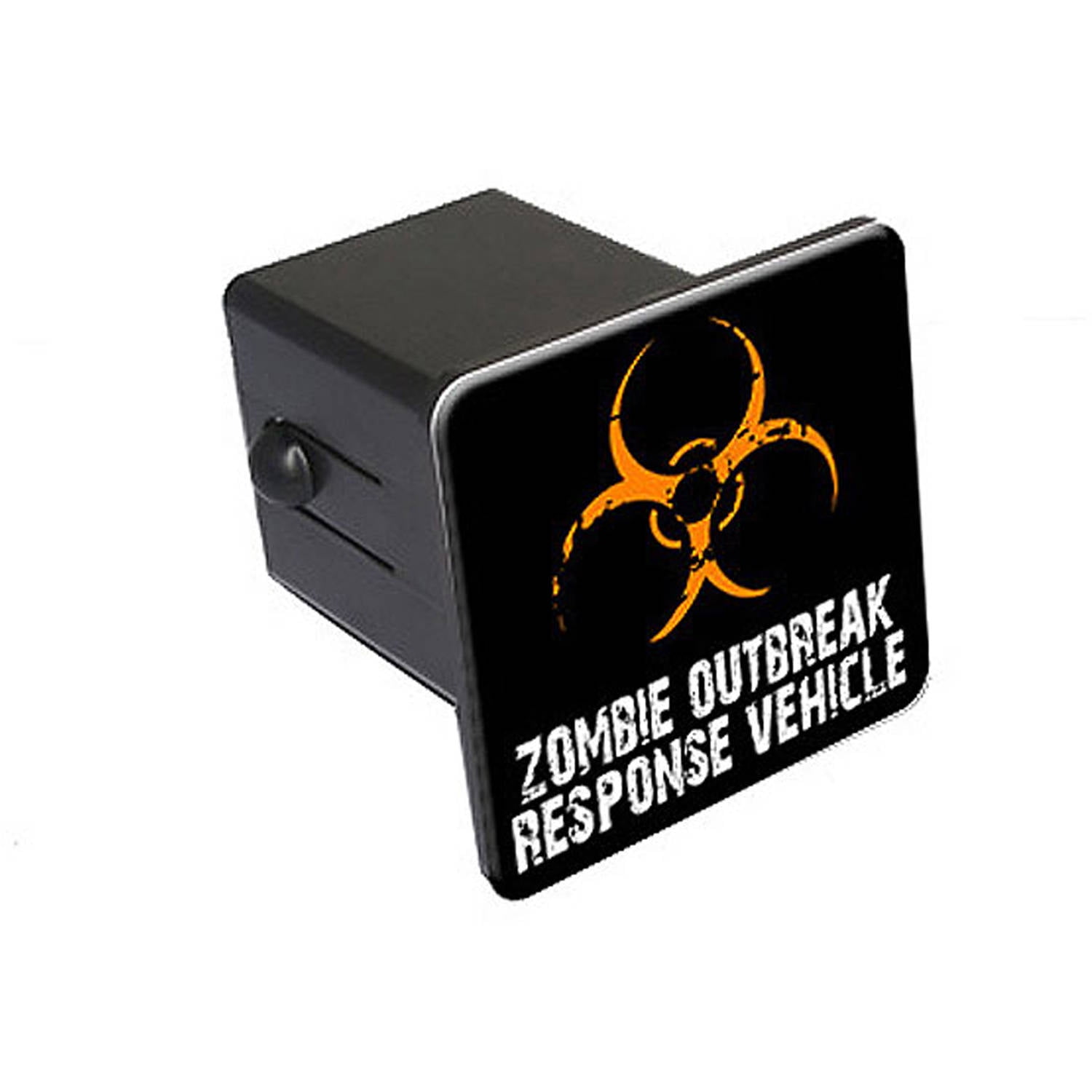 Zombie Outbreak Response Vehicle, Orange 2" Tow Trailer Hitch Cover ...