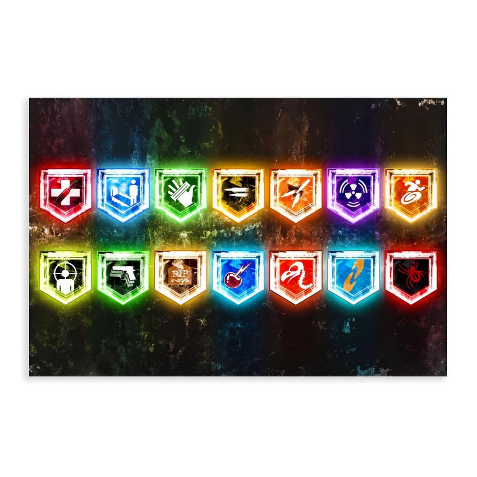 Zombie Perk Bottle Canvas Print - Call of Duty Gaming Poster Wall Art ...