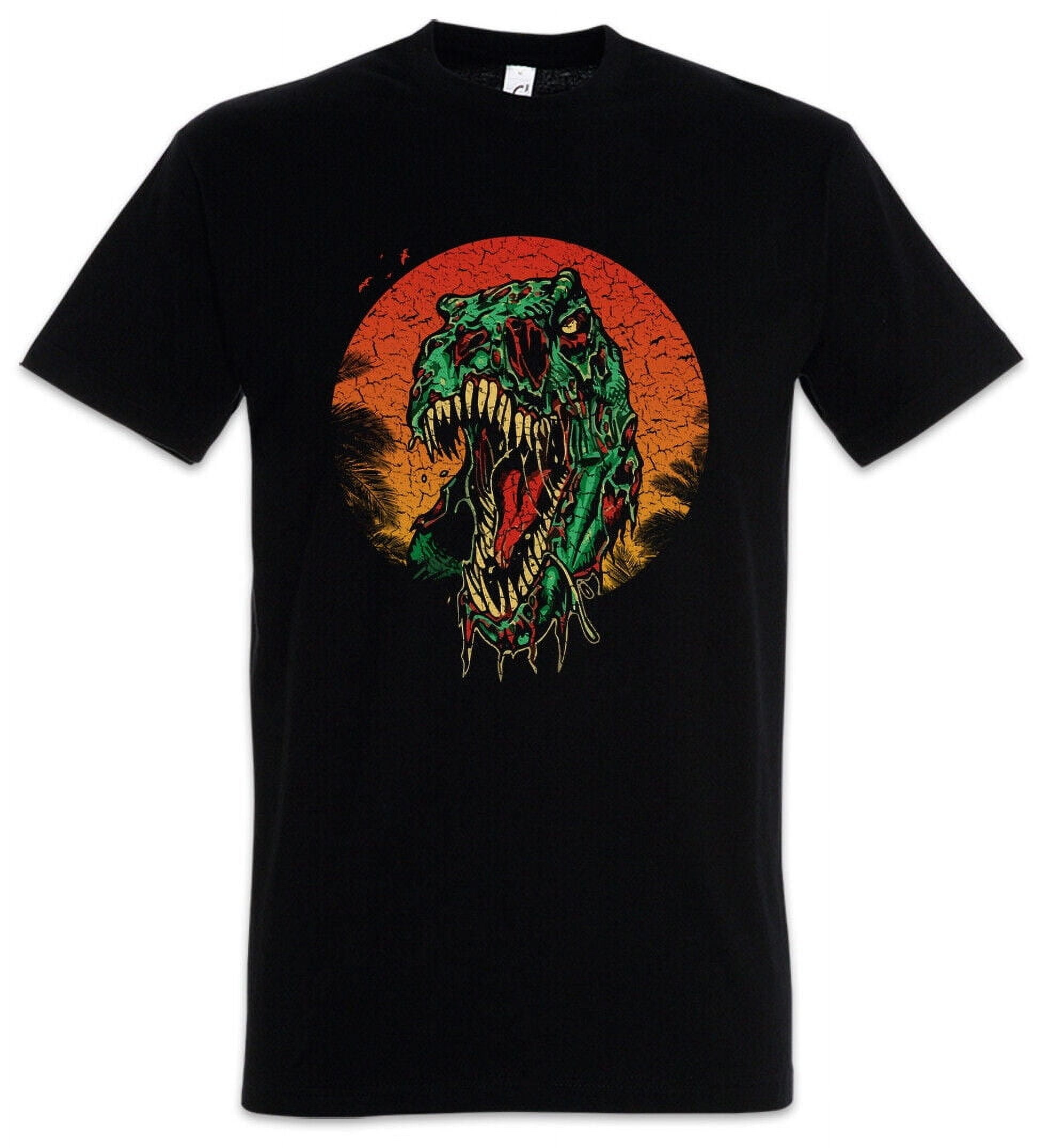 Zombie Rex T-Shirt The T-Rex Walking Dinosaur Tyrannosaurus Dead Fun ...