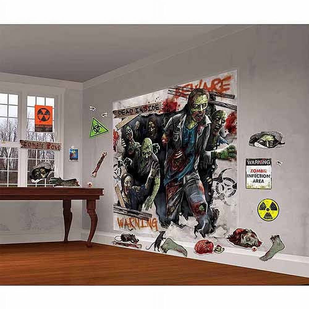 Zombie Scene Setters Decorating Kit - Walmart.com