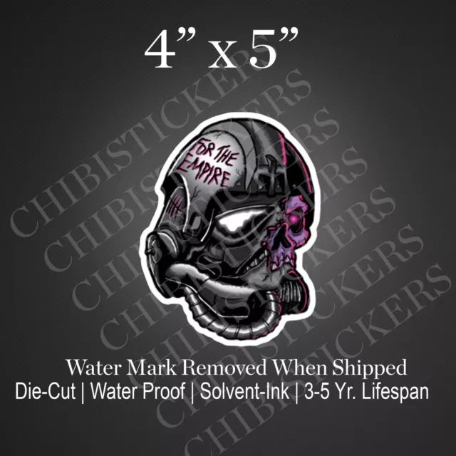 Zombie Star Wars Storm Trooper Sticker Vinyl Sticker Waterproof Decal ...
