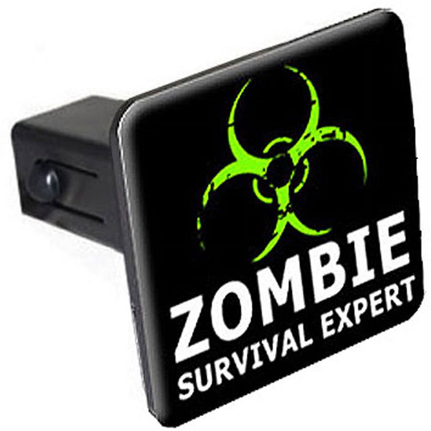 Zombie Survival Expert 1.25" Tow Trailer Hitch Cover Plug Insert ...