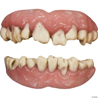 Fake Adult Costume Teeth: Zombie - Walmart.com