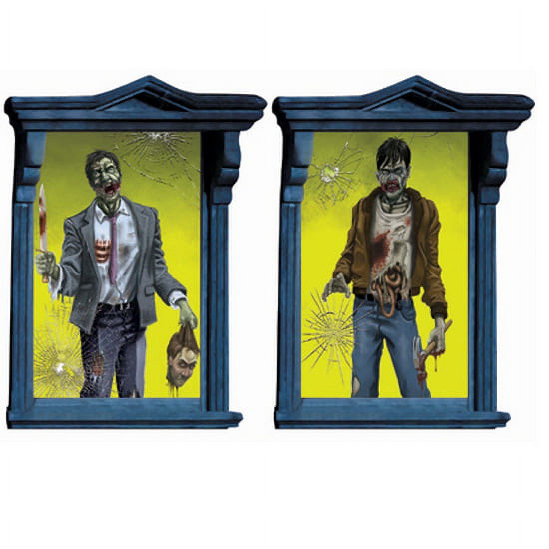 Zombie Window Halloween Decorations 1 - Walmart.com