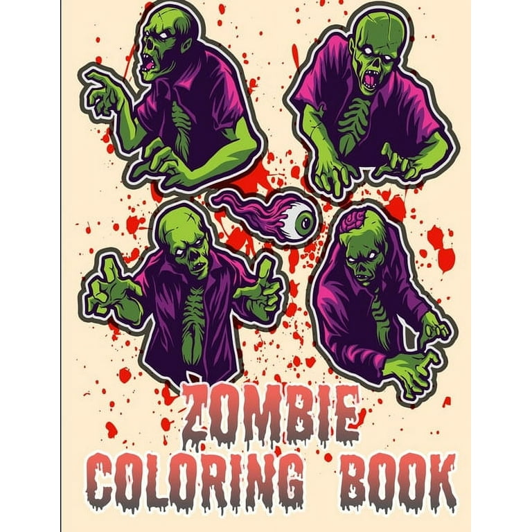 Zombie Coloring Pages For Adults