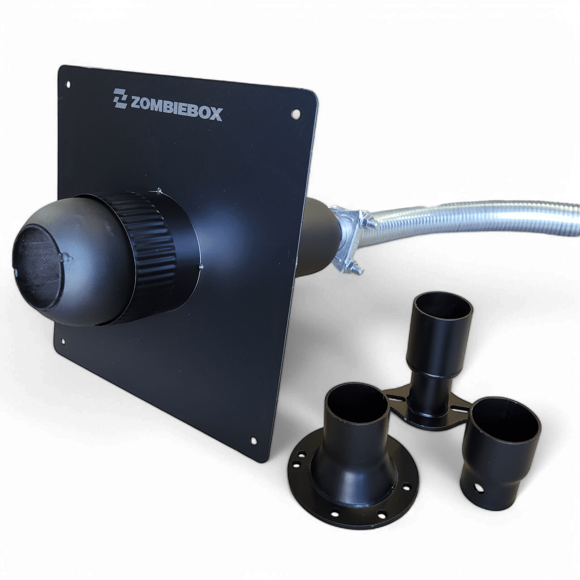 Zombiebox Generator Exhaust Extension Kit with Silencer, Steel ...