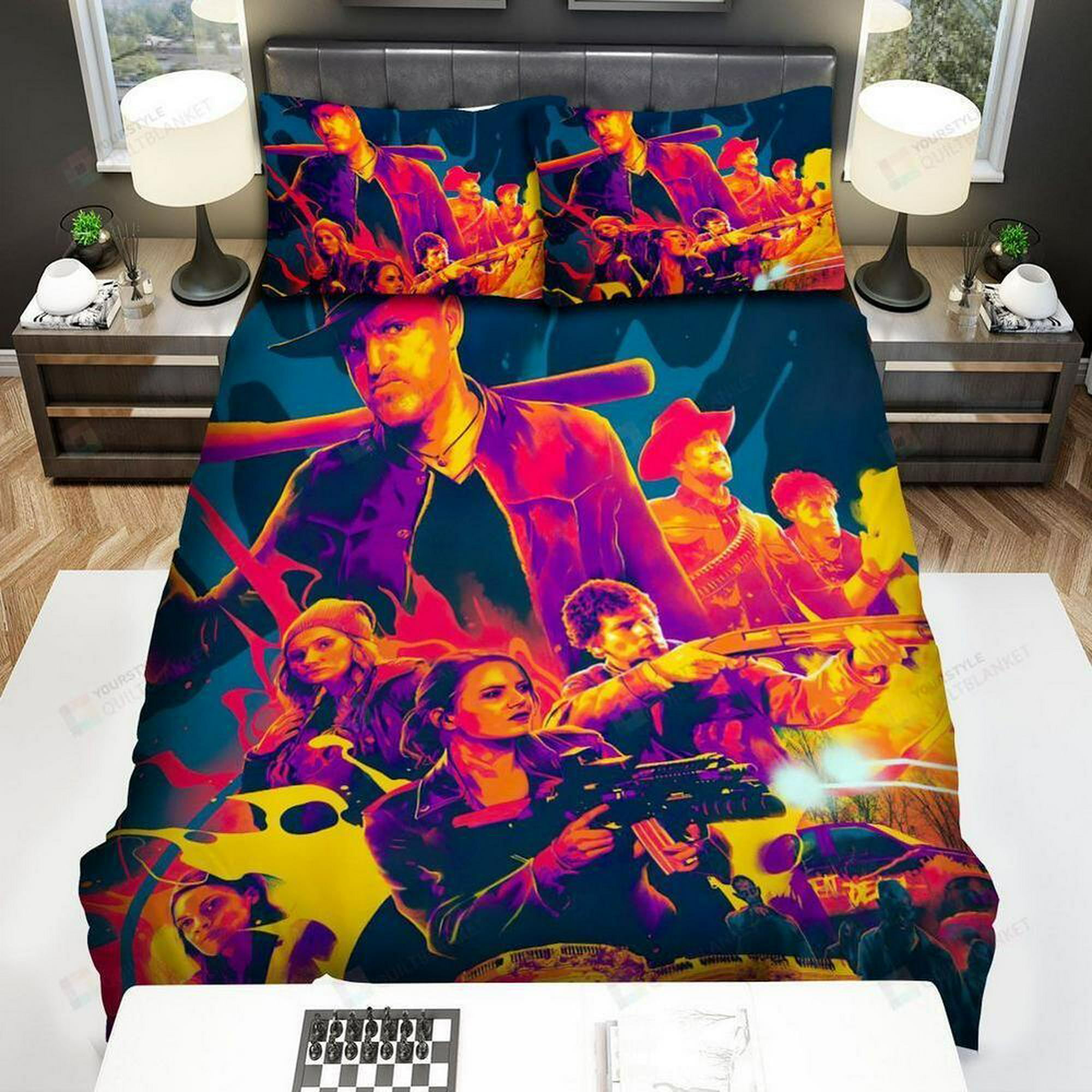 Zombieland Double Tap Poster Ix Quilt Duvet Cover Set Bedclothes ...