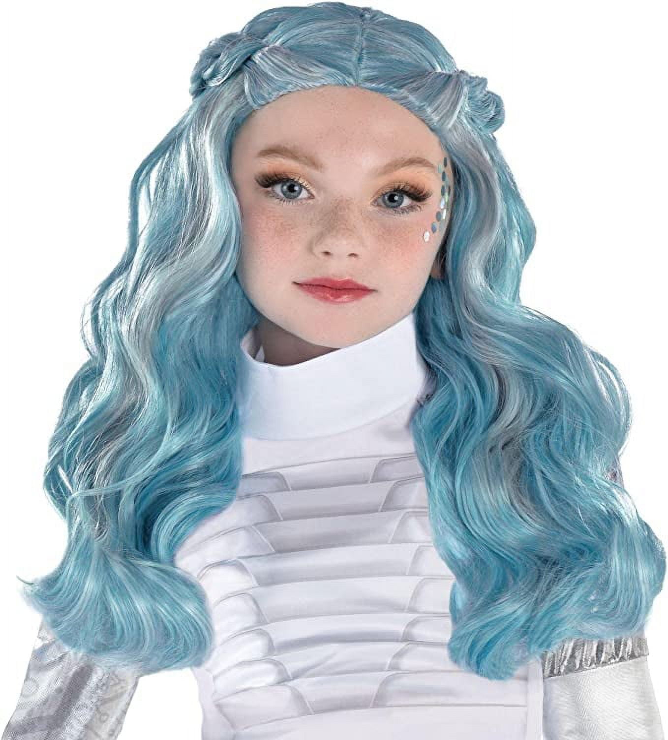 Party City Zombies 3 Blue Costume Wig, for Girls, 1pc - Walmart.com
