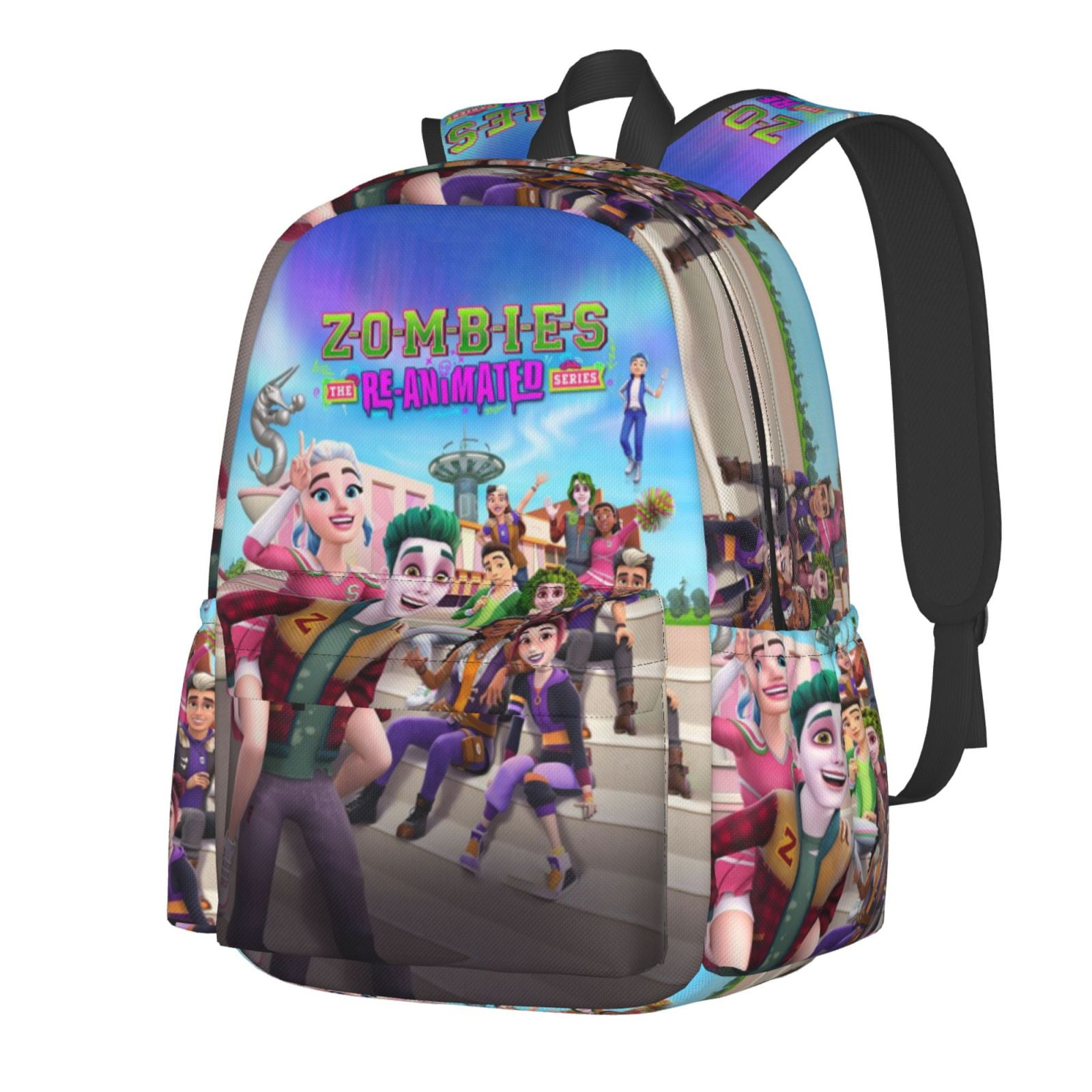 Zombies 4 Backpack Cartoon Backpacks Travel Laptop Daypack 17 Inch Bags ...
